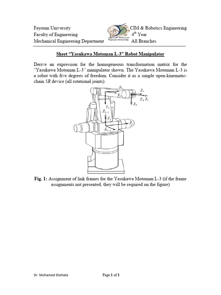 Sheet CIM&Robotics 202 092518 | PDF