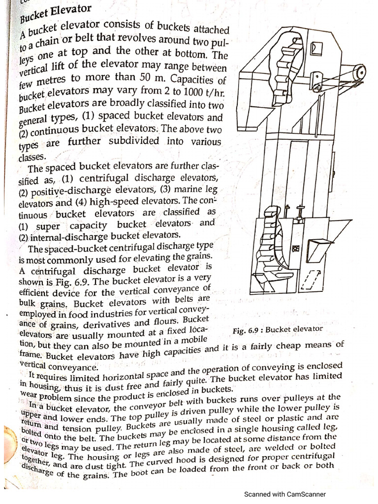 Bucket Elevator | PDF