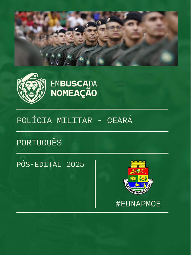 Português - Pmce - Pós-Edital 2025 - Ebn Cursos | PDF | Texto | Grafemas