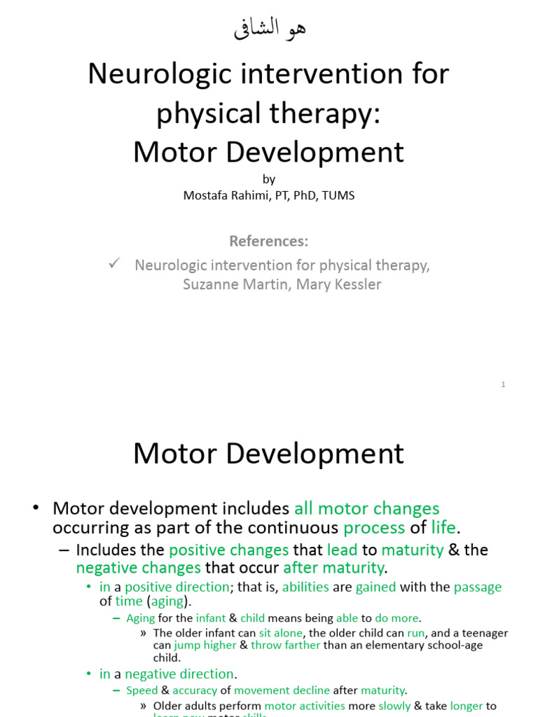 New - Motor Development | PDF | Anatomical Terms Of Motion | Musculoskeletal System