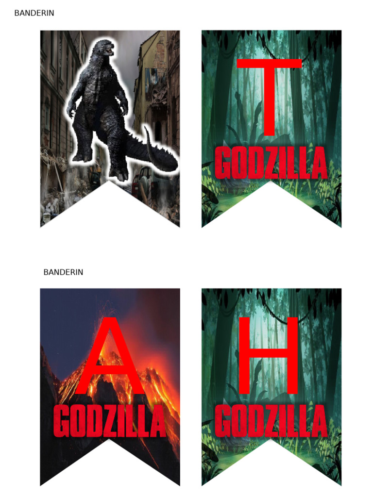 Banderin Godzilla | PDF