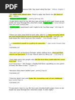 Chapter 16 Summary of TKAM | PDF | To Kill A Mockingbird | Violence