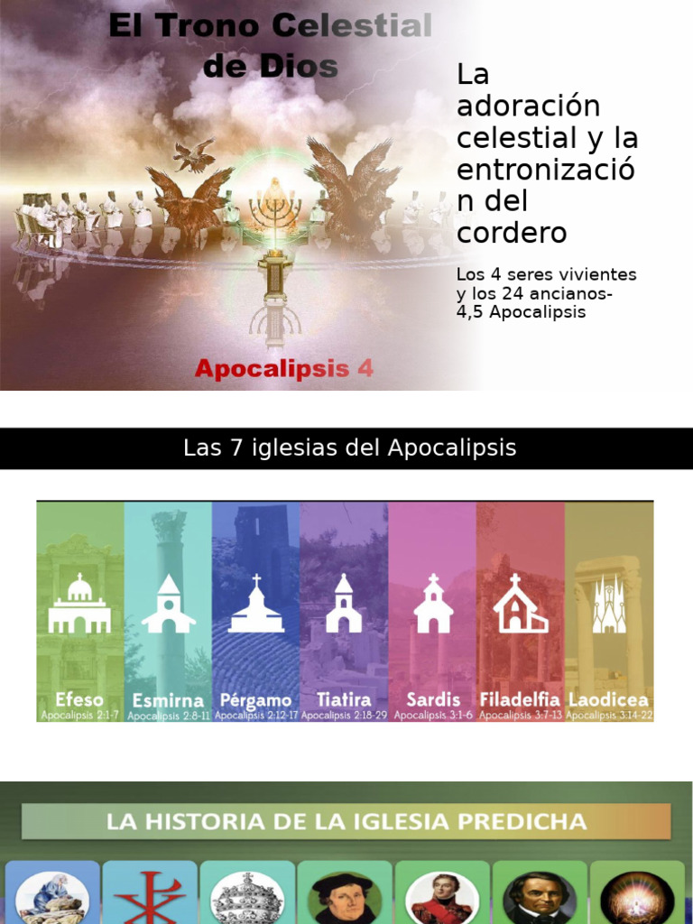 Adoración Celestial y el Trono de Dios | PDF | Jesús | Libro de revelación