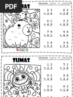 Mandalas de Sumas y Restas Algebraicas | PDF