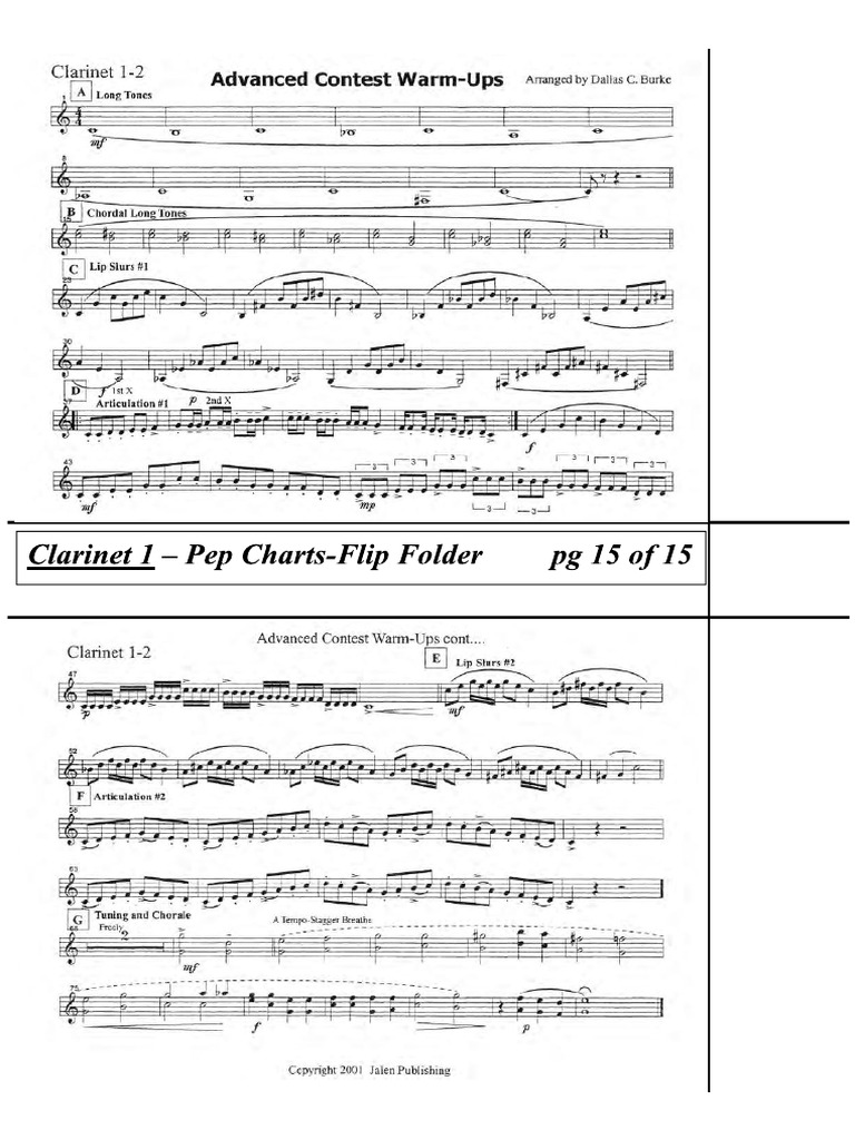 Clarinet 1 PDF | PDF