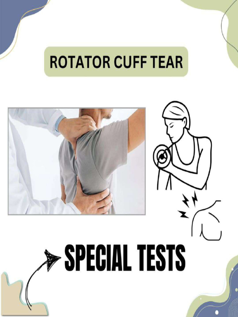 Rotator Cuff Tests | PDF