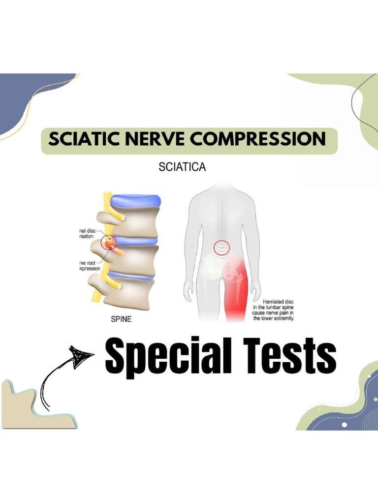 SCIATIC NERVE Compression Test | PDF