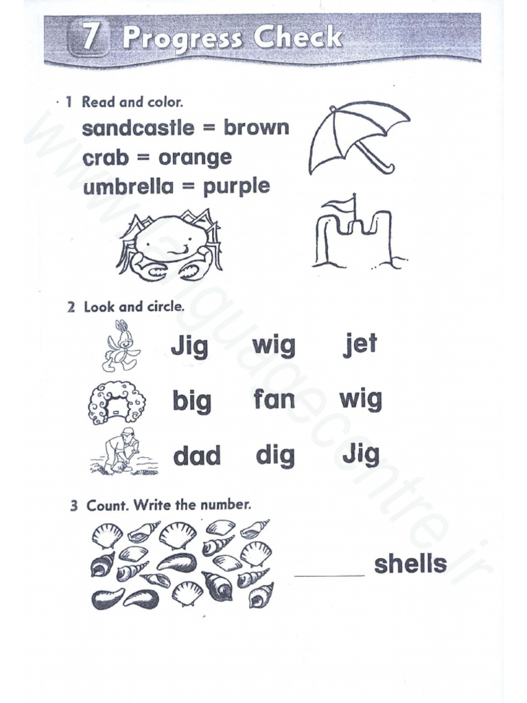 First Friends 3 Test - Unit 7 (WWW - Languagecentre.ir) | PDF