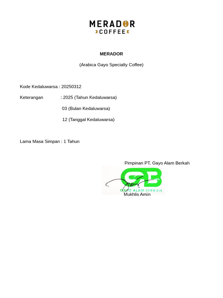 Penjelasan Masa Simpan Dan Kedaluwarsa | PDF