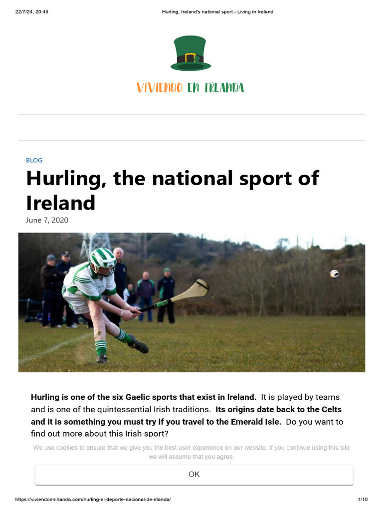 Hurling: Ireland's National Sport Explained | PDF | Ireland ...