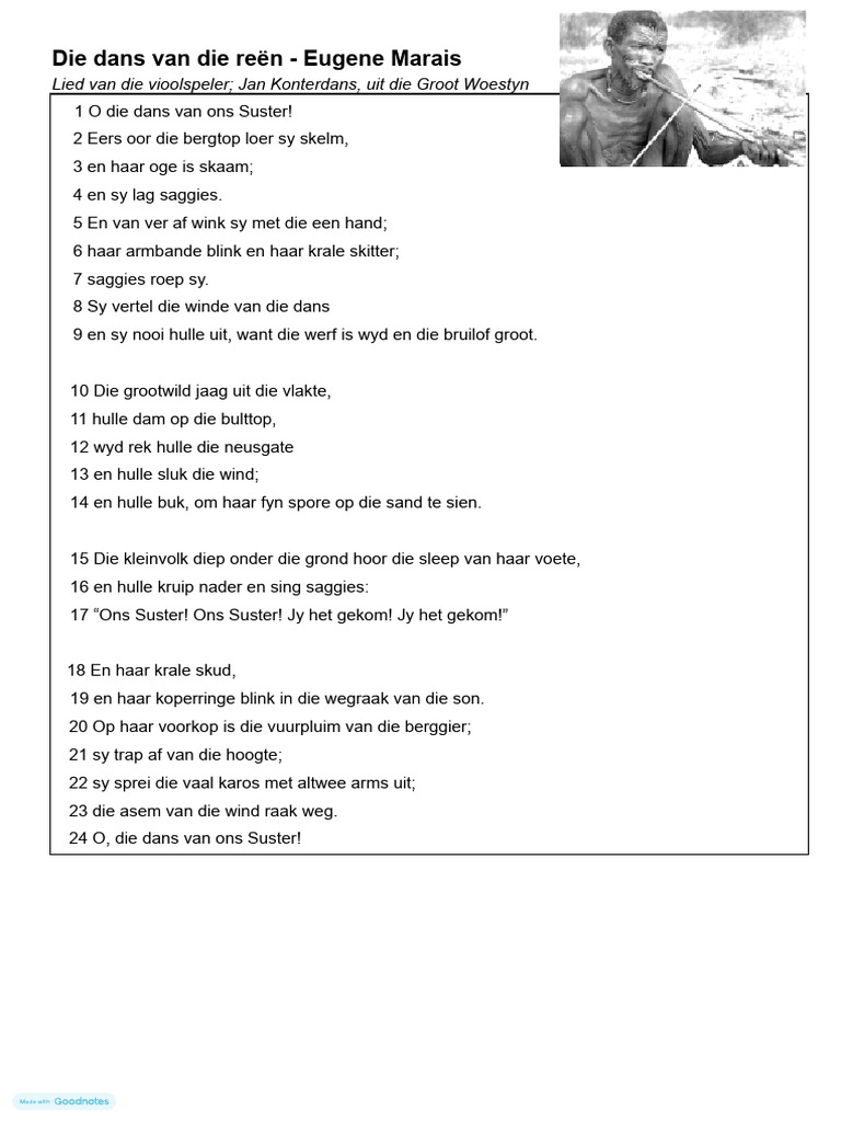 Die Dans Van Die Reën | PDF