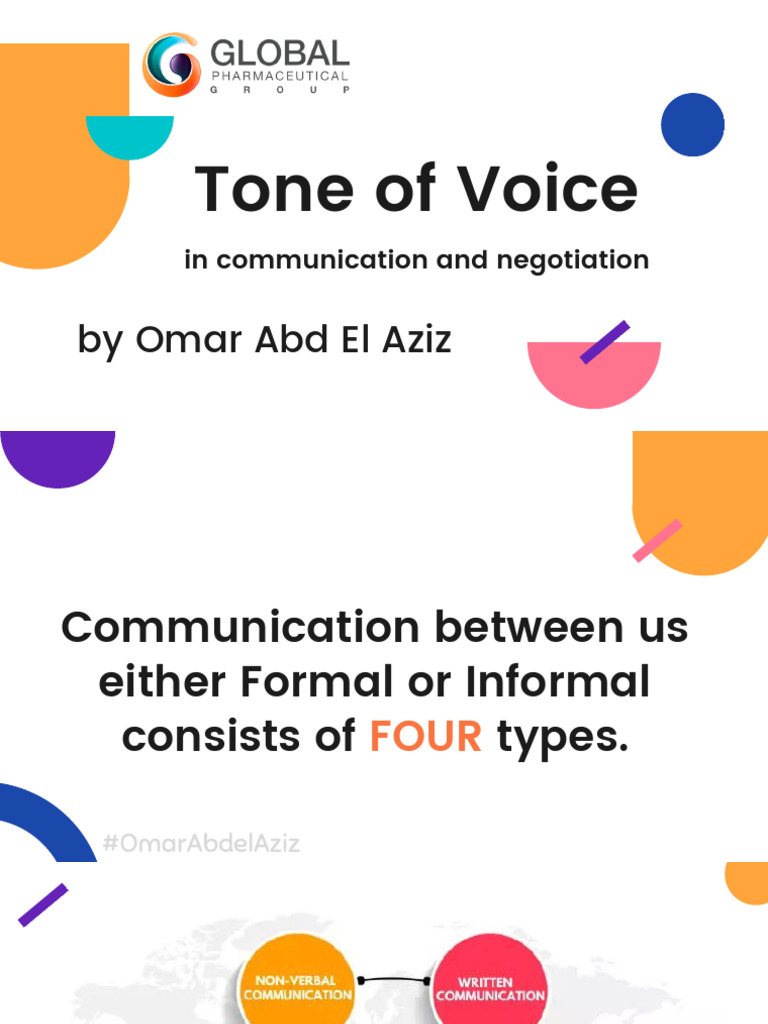 Tone of Voice Communication Skills 1712838524 | PDF | Nonverbal ...