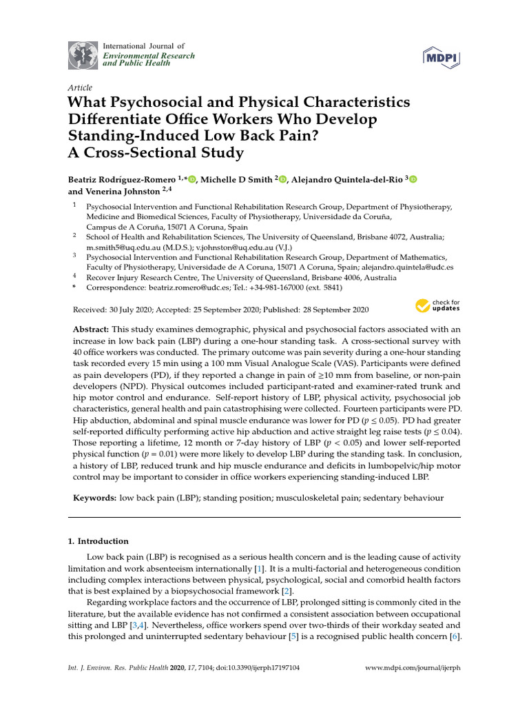 What Psychosocial and Physical Characteristics | PDF | Anatomical Terms ...