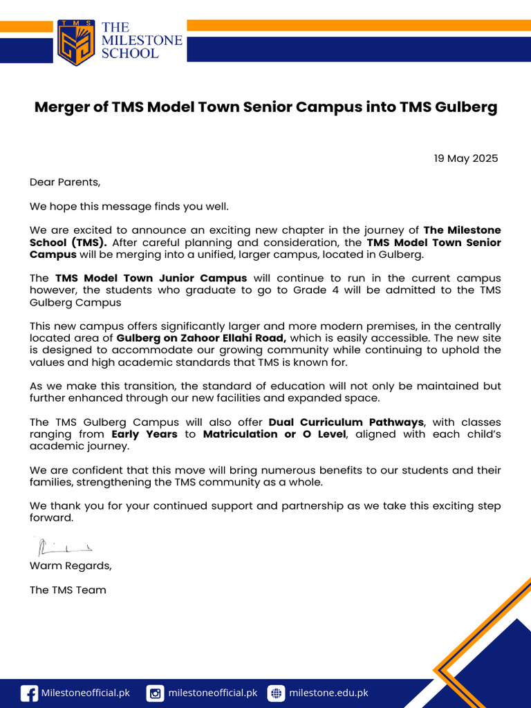 TMS Model Town Junior Campus | PDF