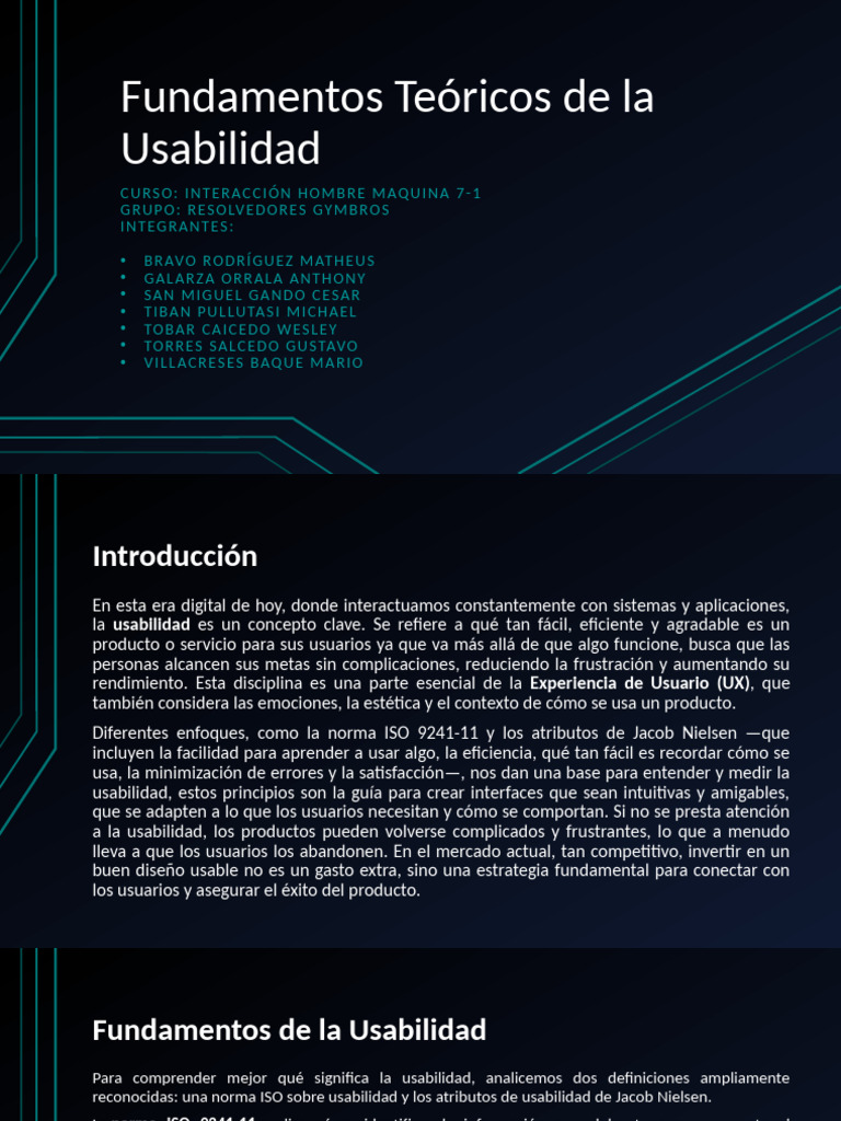 U4 S13 Tarea No 1 Exposición Evaluación en Interacción Humano Computador - Presentacion | PDF ...