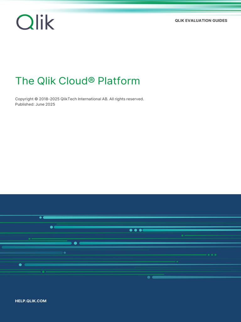 The Qlik Cloud Platform | PDF | Cloud Computing | Computer Security