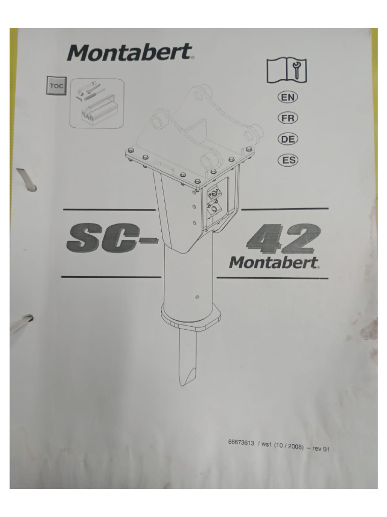 Montabert SC 42 | PDF