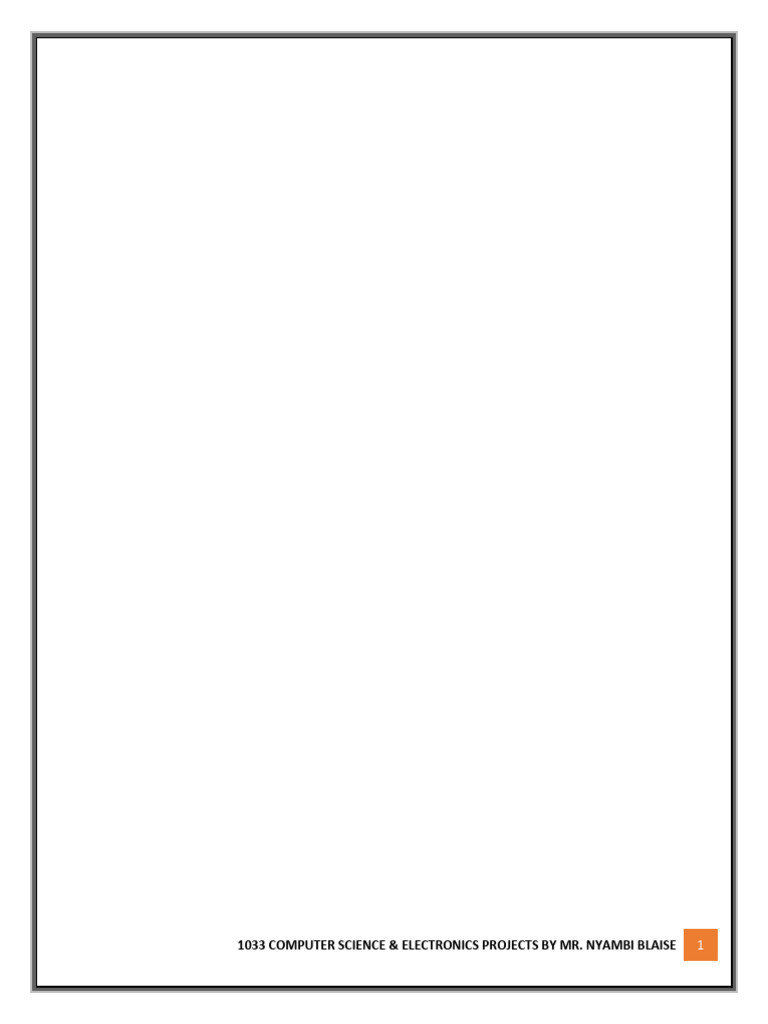 BSc Computer Science Project Ideas | PDF | Computer Network | Internet ...
