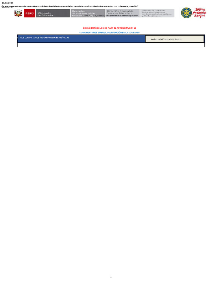 Dmpa 12 - Comun y Lit - III Unid | PDF | Perú | Economias