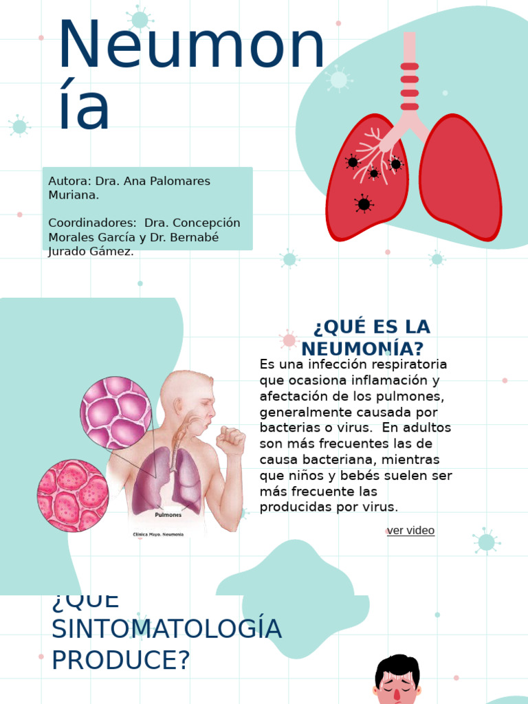 Presentación de La Pulmonia | PDF | Neumonía | Enfermedades y trastornos