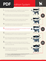 Royal Canin Body Condition Score Charts | PDF | Abdomen | Pelvis