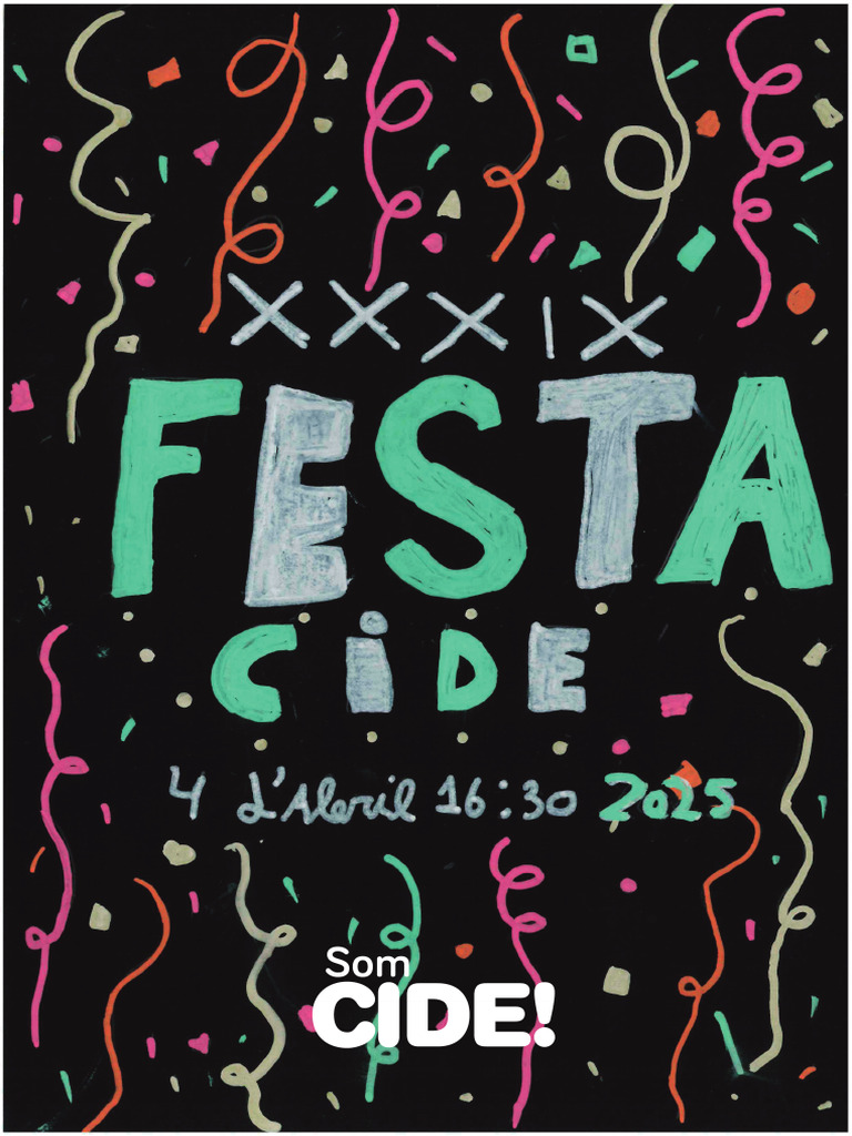 Programa Festa CIDE 2025 - 250401 - 152114 | PDF