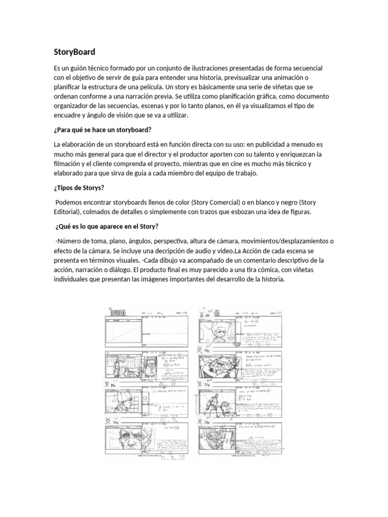 Guía Esencial del Storyboard | PDF