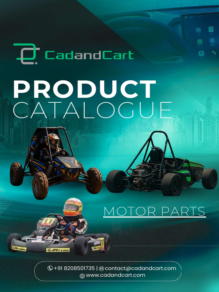 Cad & Cart: Precision Manufacturing Solutions | PDF | Tire | Electric Motor