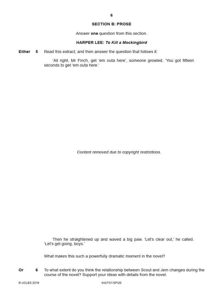 2020 Specimen Paper 1 | PDF