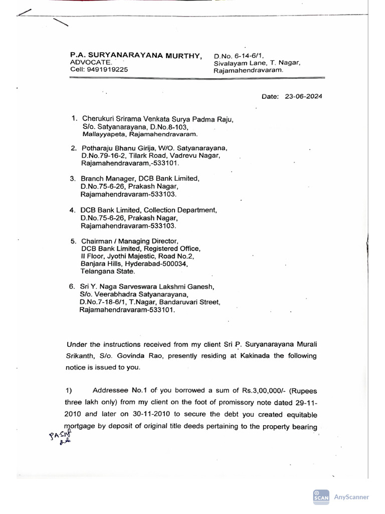 P Suryanarayana Murali | PDF