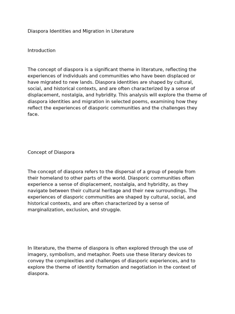 Kashif | PDF | Diaspora | Poetry