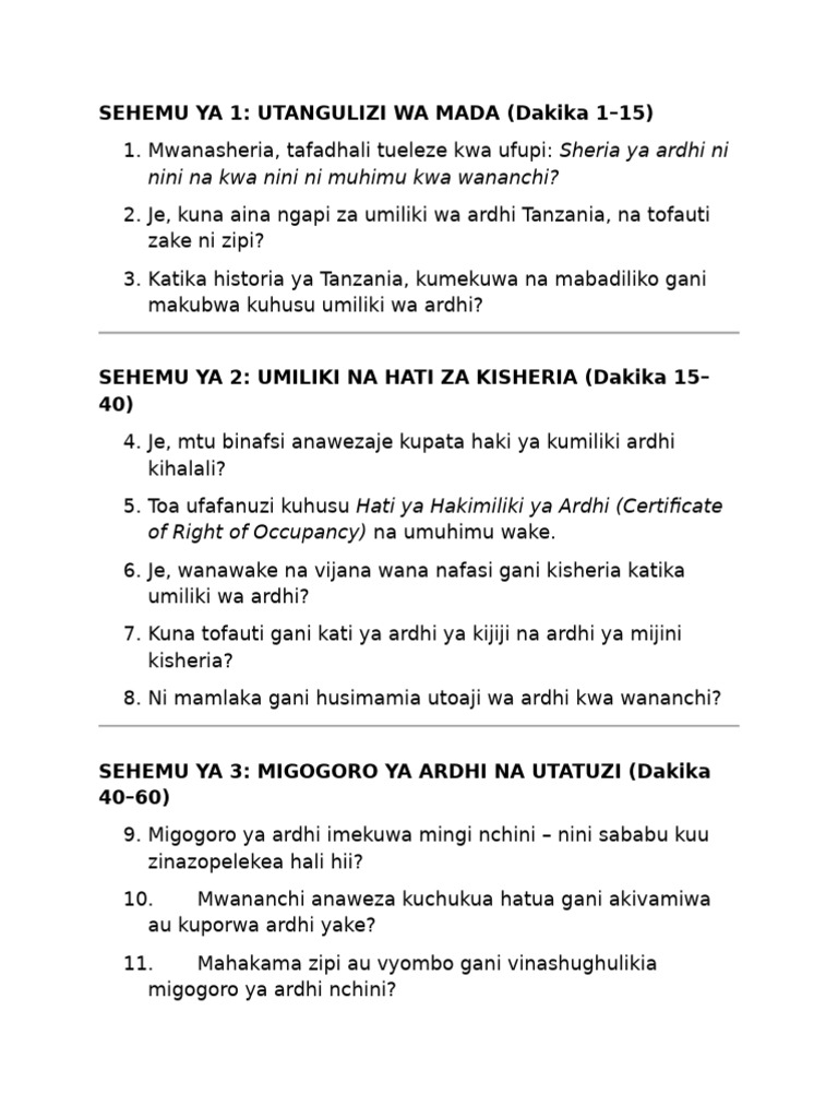 Land Law Radio | PDF
