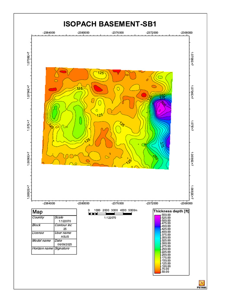 Isopach Base-Sb1 | PDF