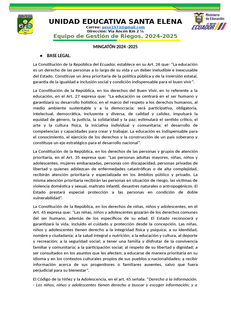 Base Legal Migaton | PDF | Violencia doméstica