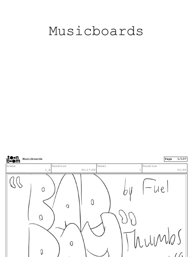 Storyboard / Animatic - Music Video | PDF | Animation | Film Production