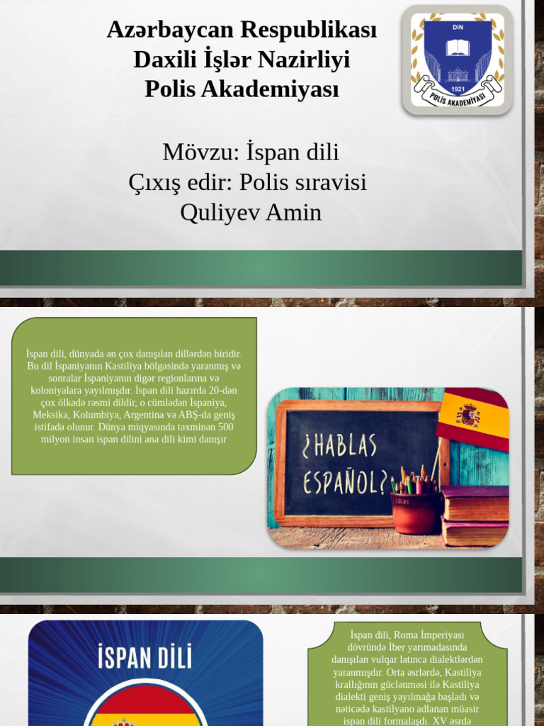 İspan Dili | PDF