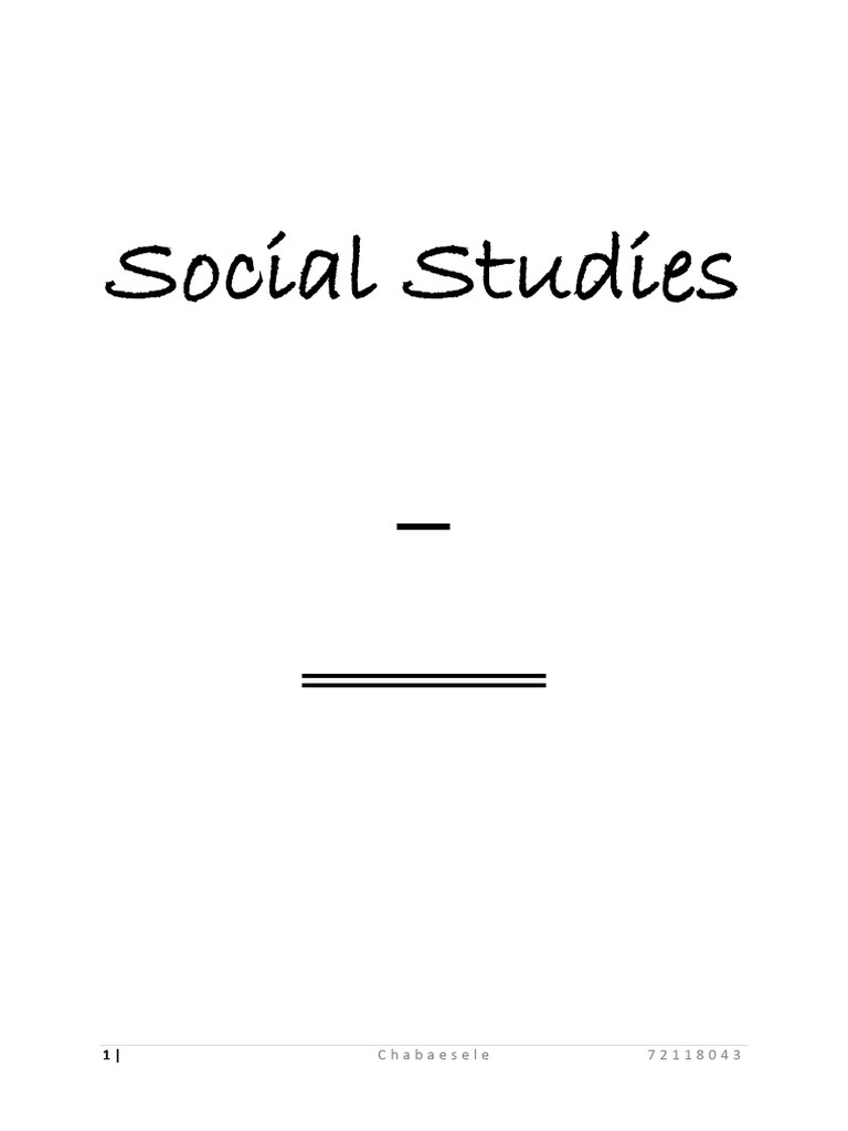 Social Studies Notes 5 - 7 | PDF | Precipitation | Cloud