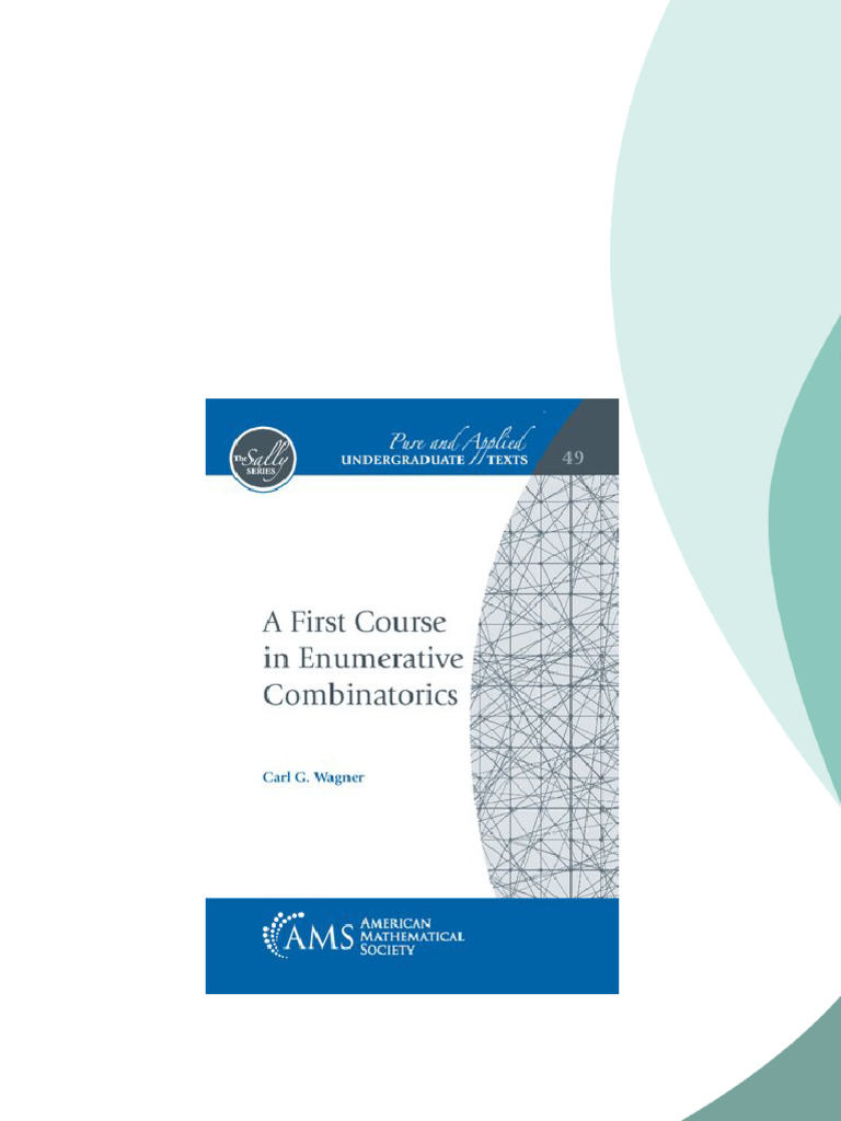 A First Course In Enumerative Combinatorics 1st Edition Carl G Wagner Instant Download Pdf