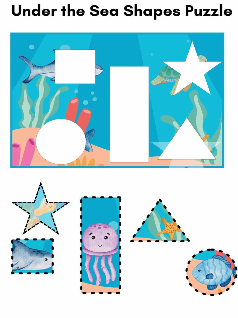 Sea Turtle Puzzle | PDF