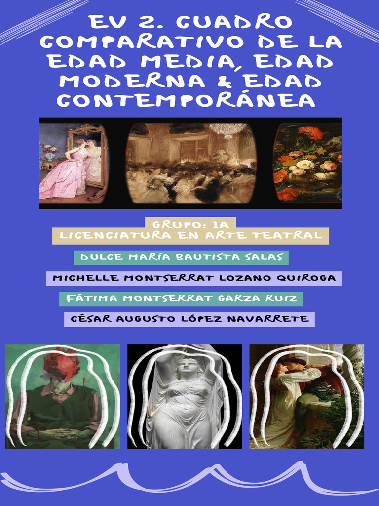 Comparativa de Edades en el Arte | PDF | Barroco | Renacimiento