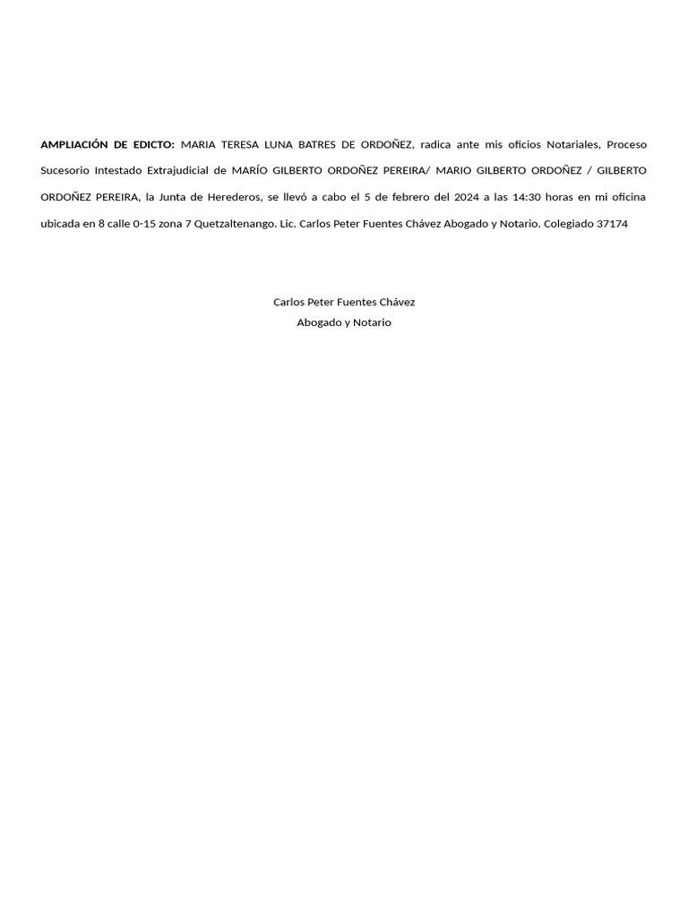 Publicación Diario Oficial AMPLIACIÓN | PDF