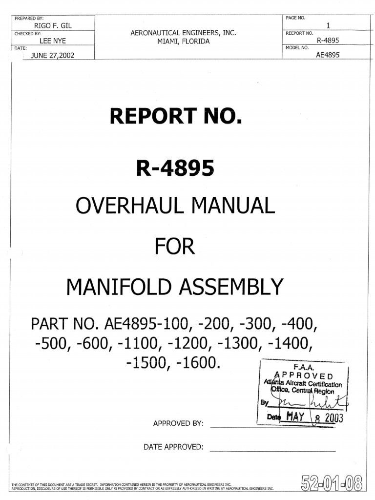 R-4895 Ir Faa | PDF