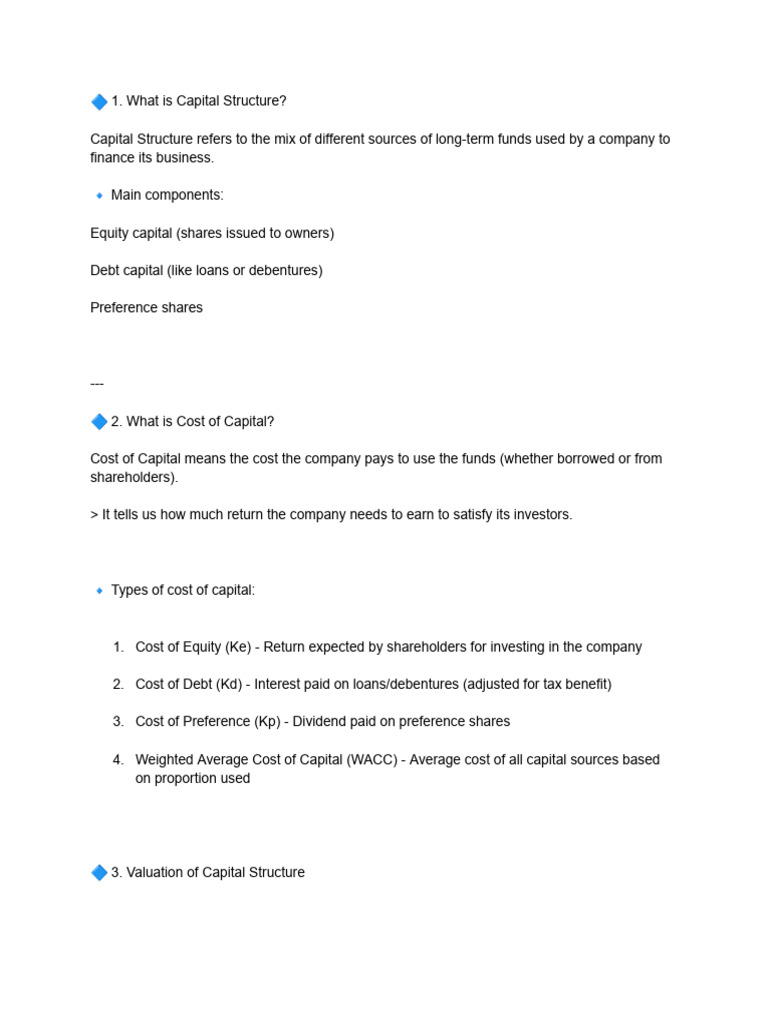 (Unit - 6) FINANCIAL Management | PDF