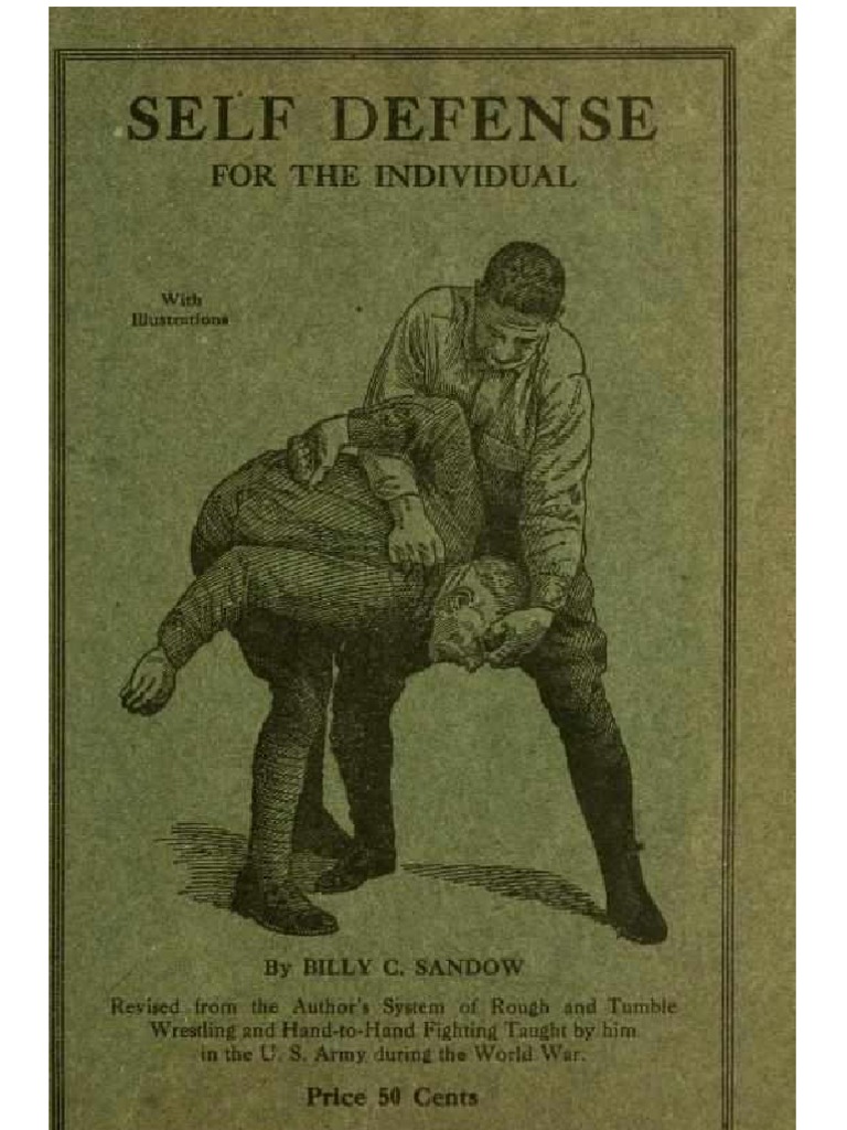 (1919) Self Defense For The Individual - Billy Sandow | PDF | Language ...
