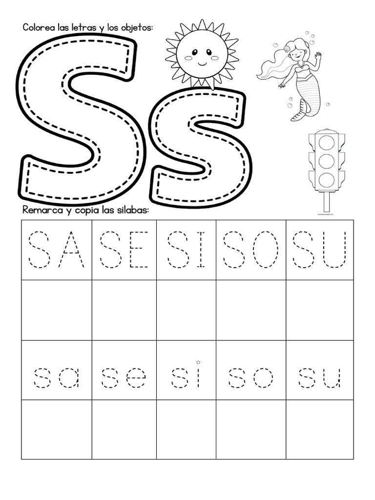 Cuadernillo de Silabas 2-1 | PDF
