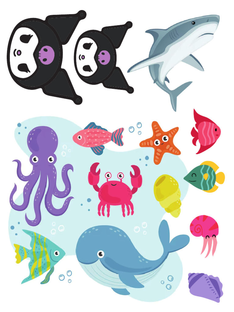 Animales Del Mar | PDF