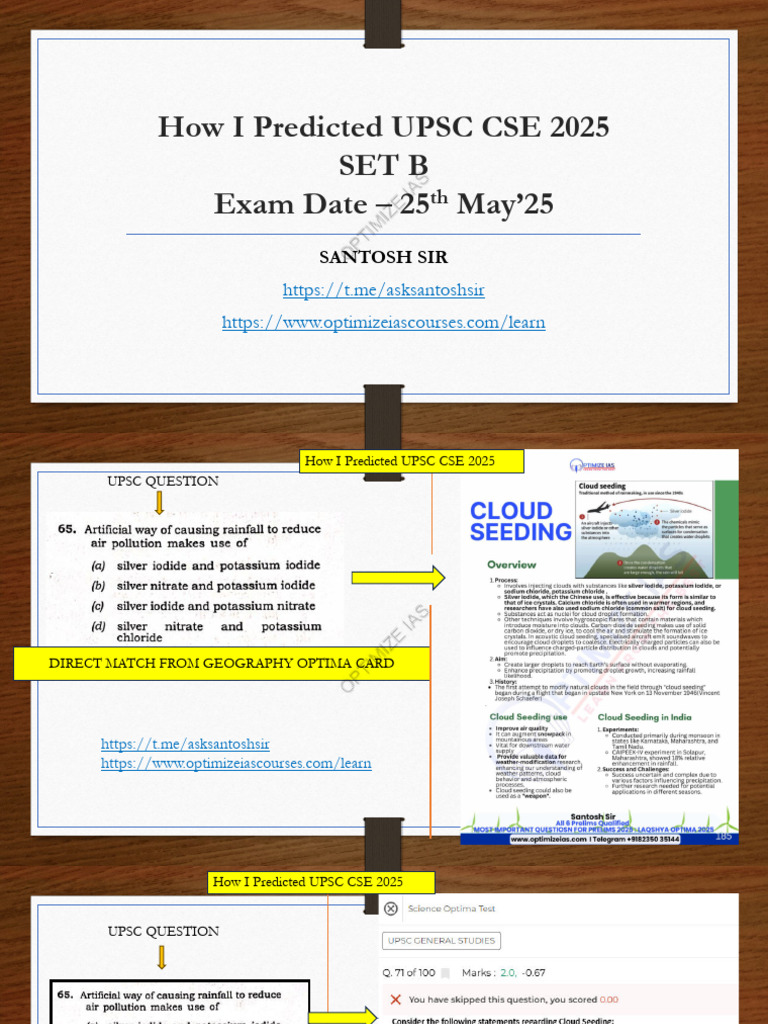 UPSC CSE 2025 Predictions Overview | PDF | Qualifications | Student ...