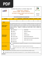 Evaluación Diagnóstica Actualizada 2025-2026 | PDF | Aprendizaje