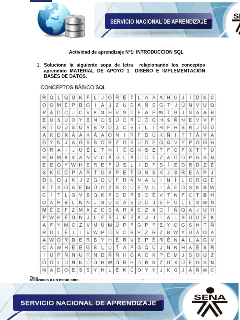 Actividad - 1 Lenguaje SQL | PDF