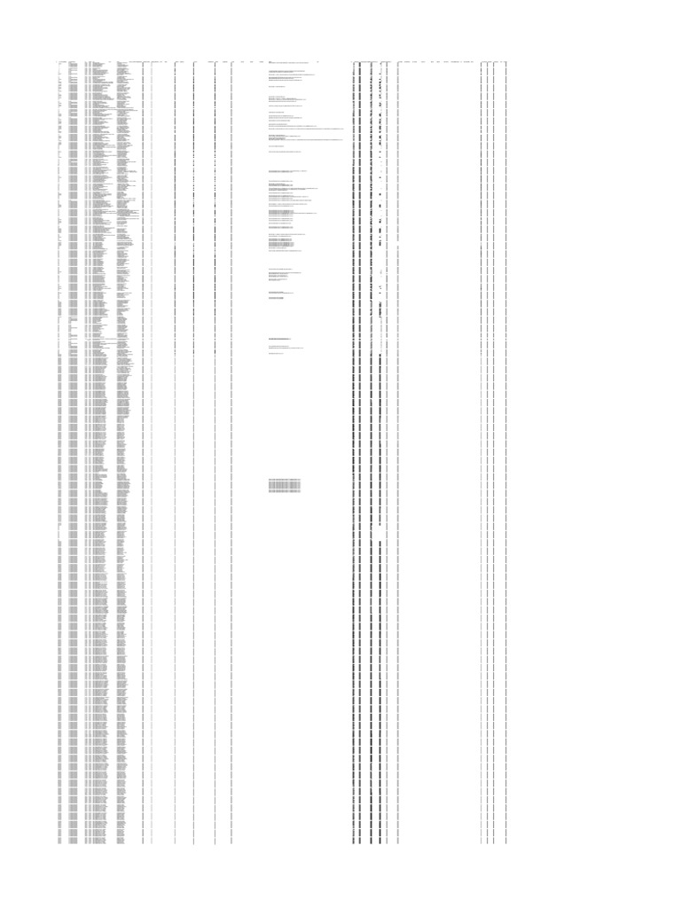 DM Cosokcb Data Table | PDF
